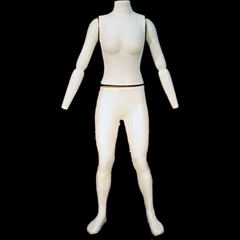 4 PIECE FEMALE BODY FORM – Ghost Ride Productions INC.